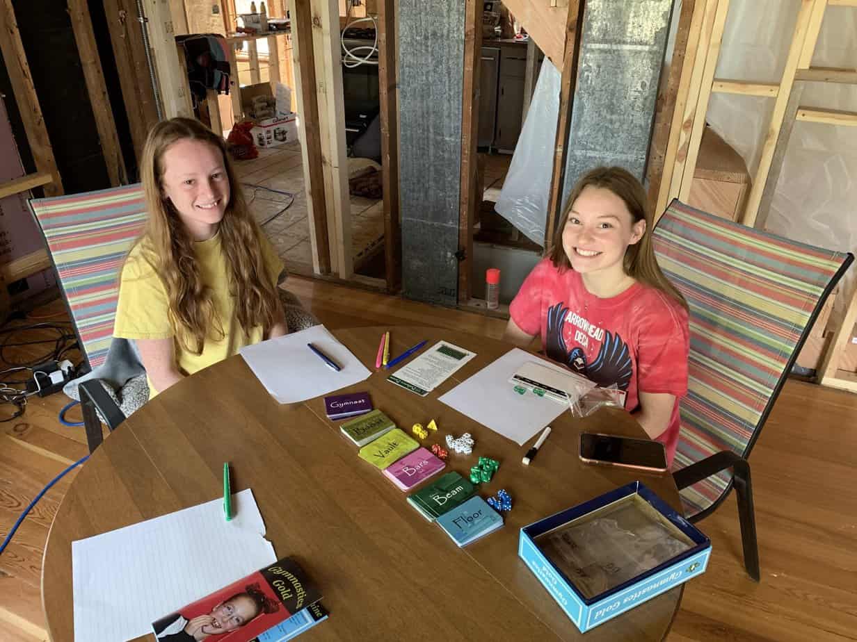 REVIEW: Gymnastics Gold (Dice & Card Game) | ChalkBucket.com